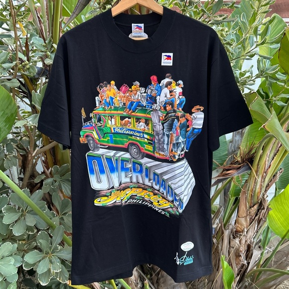Dibuho | Shirts | Vintage 9s Philippines Jeepney Overload Handpainted ...